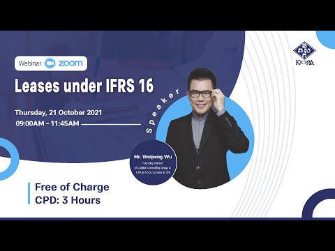 Webinar on "Leases under IFRS 16"