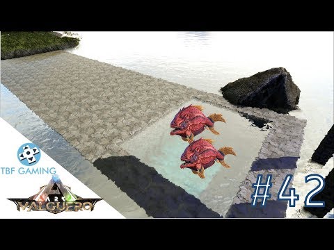 Ark Valguero Piranha Taming E42 Ark Survival Evolved Valguero Map DLC Piranha Pool