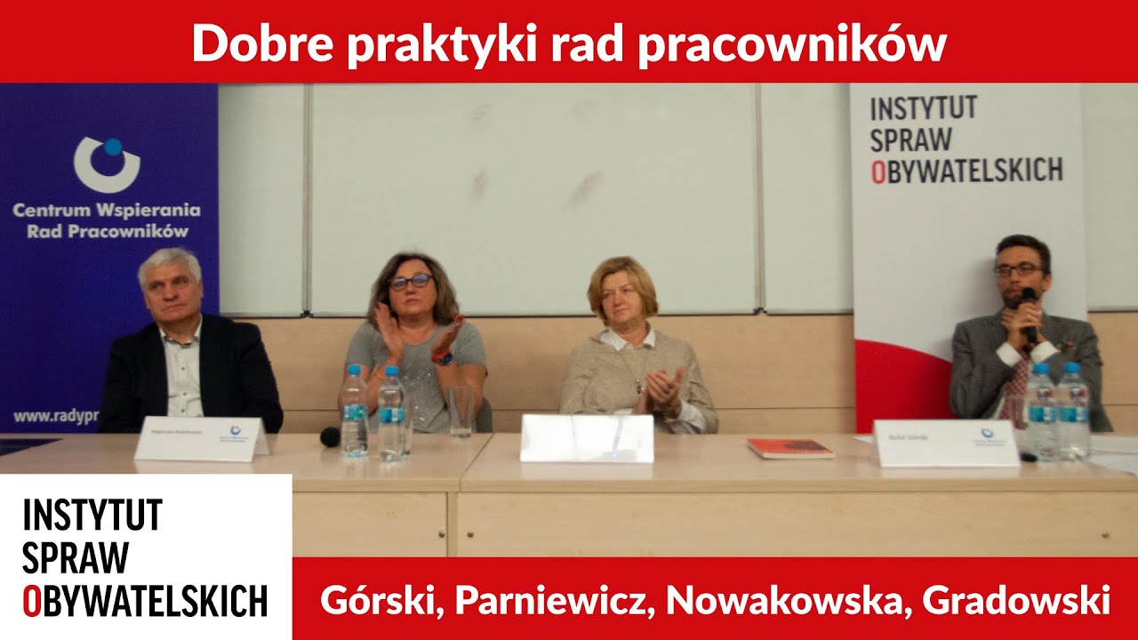 Dobre praktyki rad pracowników – Górski, Parniewicz, Nowakowska, Gradowski – Instytut Spraw ...