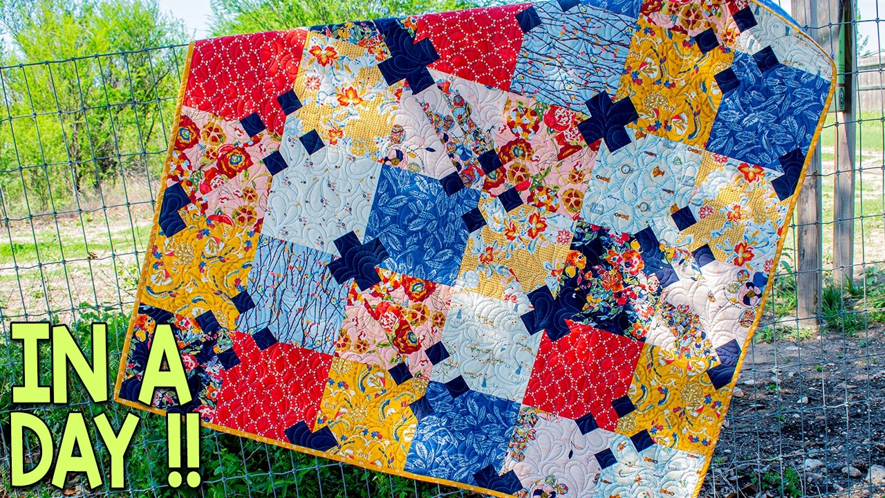 Looks Complicated, But It's Easy With A Disappearing Quilt Method | 10