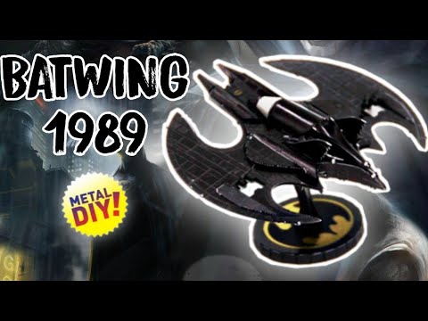 [Lắp ráp 3D] Chiến đấu cơ BatWing 1989 - DC Comics