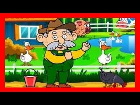 Dziadek fajną farmę miał - piosenki dla dzieci Old McDonald po polsku BZYK.tv