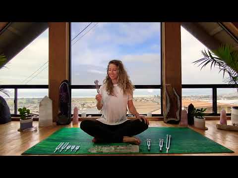 How to use a tuning fork
