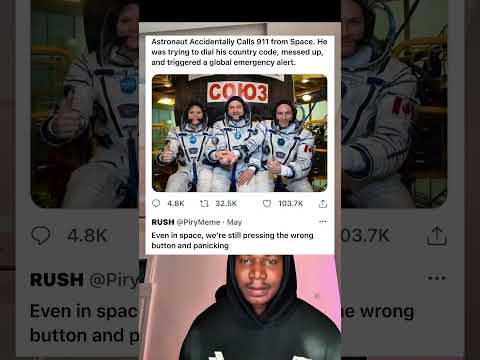 Astronaut Accidentally Calls 911 from SpaceHe was trying to dial his country code.