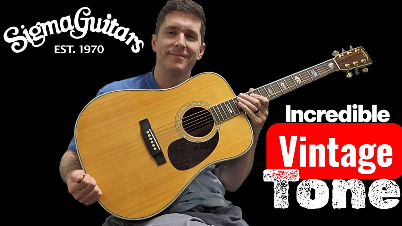 An Amazing Martin D-41 Style Dreadnought | The Sigma DR-41.