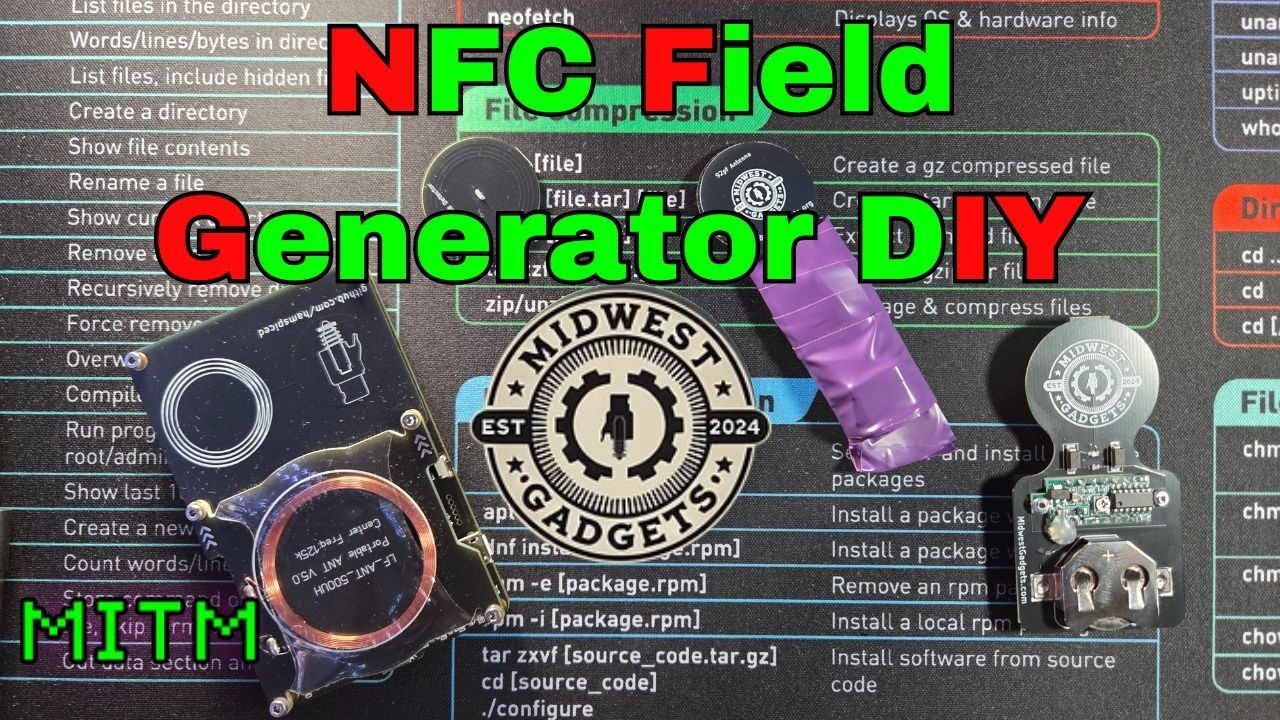 Building a Field Generator!  Midwest Gadgets DIY NFC/RFID Maker Kit