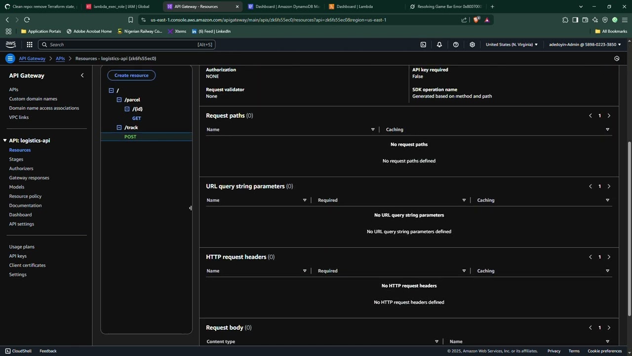 End-to-End CI/CD with GitHub Actions: AWS Serverless Deployments (API Gateway, Lambda, DynamoDB)