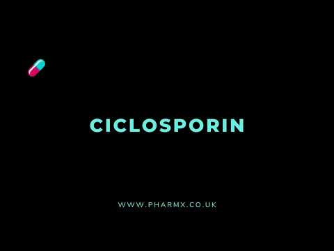 How to pronounce Ciclosporin
