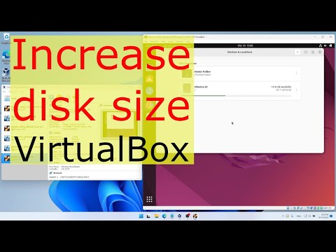 VirtualBox: How to Increase Disk Size (Windows Host) Ubuntu VM