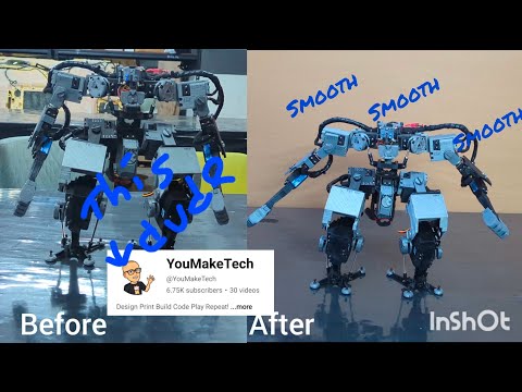 🤖 26 dof Humanoid robot - Anvil ss・ STL File for 3D printing・Cults