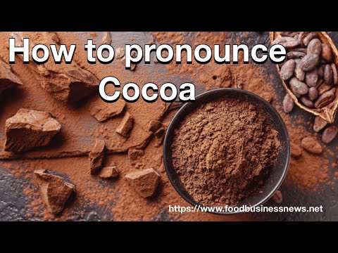 How to pronounce Cocoa