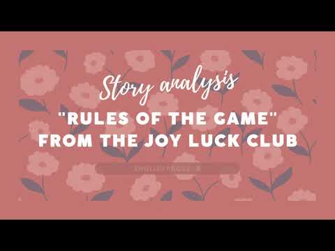 Story Analysis - Rules of The Game | Group 6