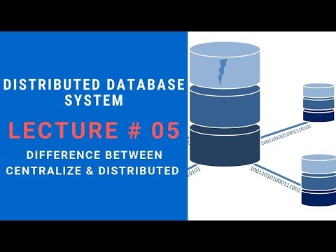 Learn Difference Between Centralize and Distributed Database System Lecture 05 - Mind Luster