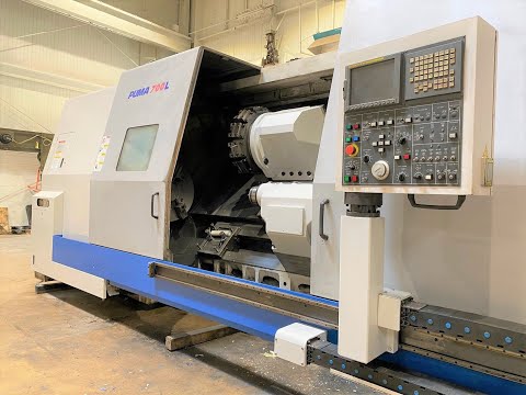 Doosan Daewoo Puma 700L 40" x 120" CNC Lathe (2006) AssetExchangeinc