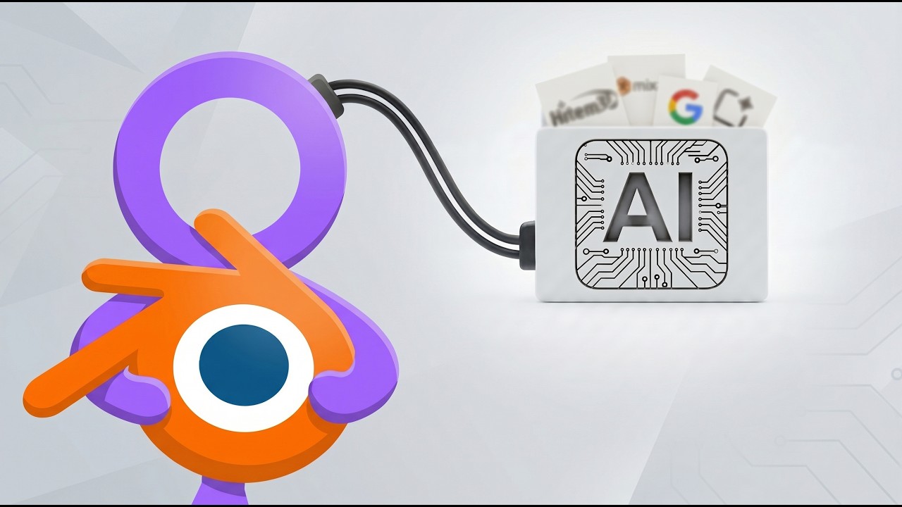 How AI Actually Helps You in Blender!