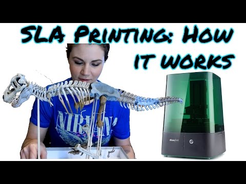 SLA 3D Printing: How it works!