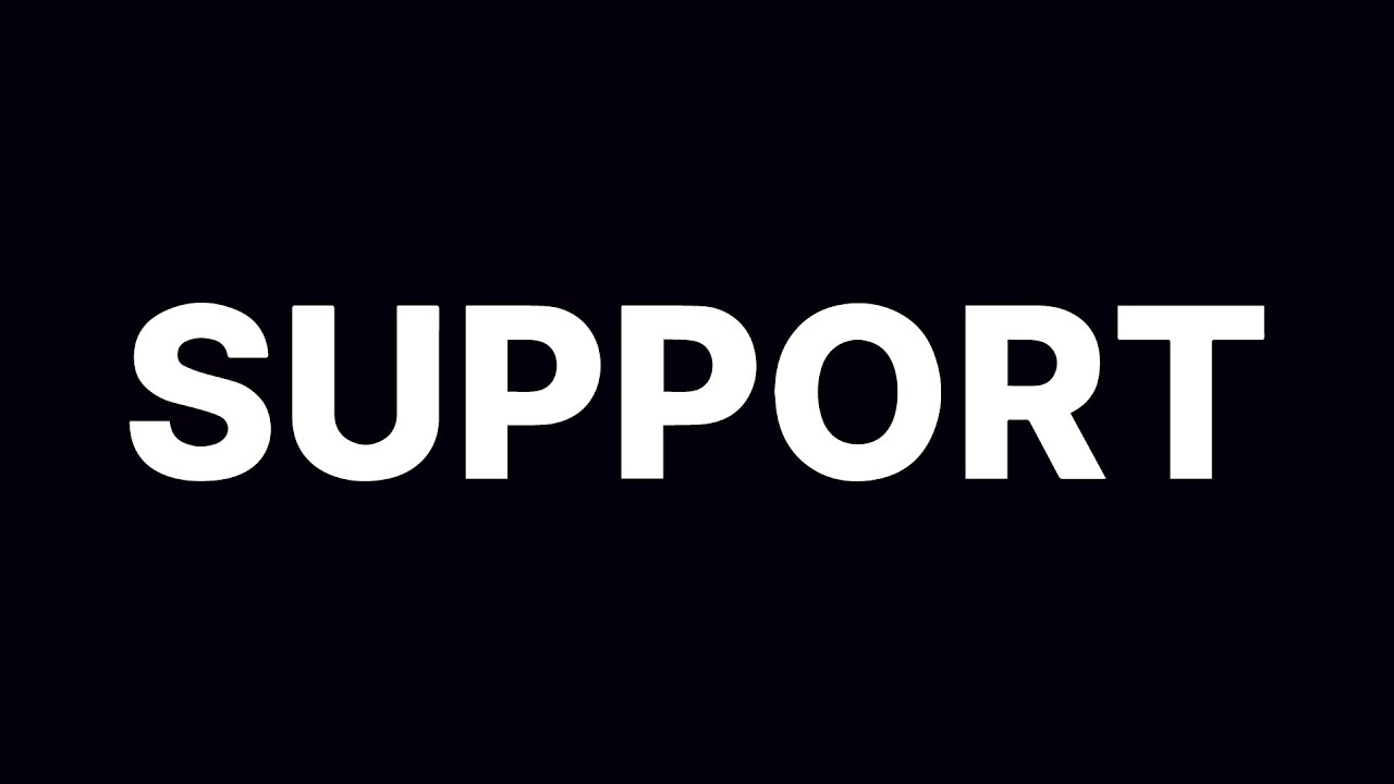 Stomp Typography Opener- With All Your Support