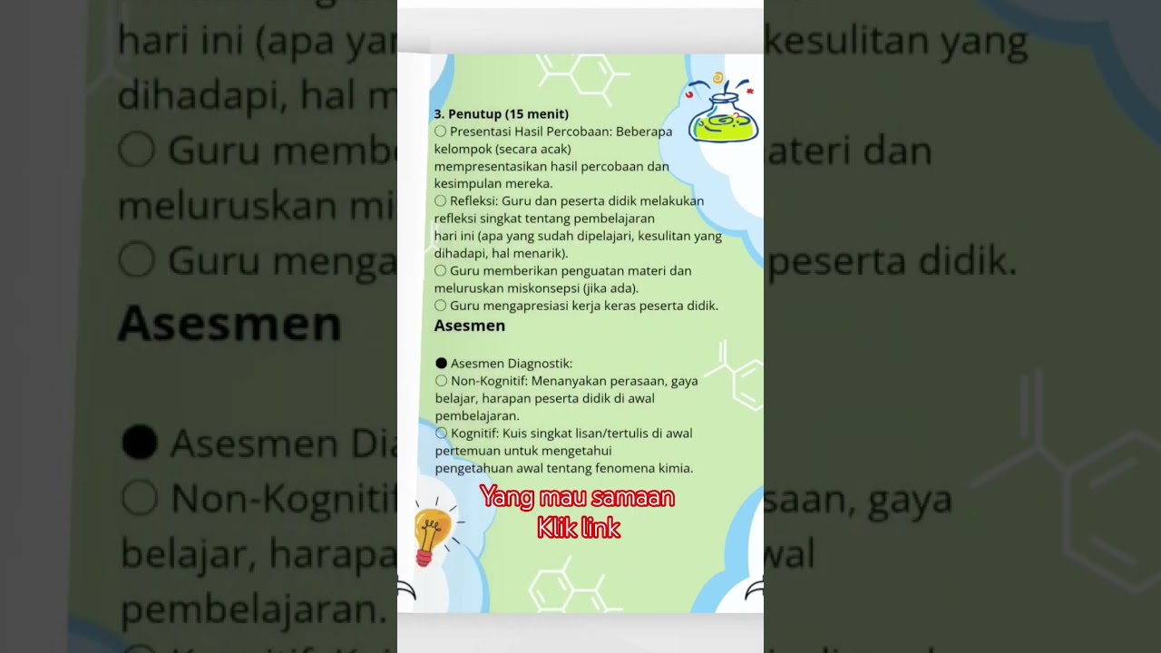 #Modul ajar deep learning kimia X# file lengkap klik link : https://lynk.id/afieqa