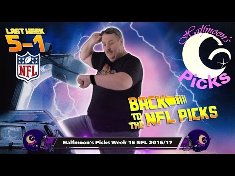 NFL Picks 2016-2017 Week 15 Against The Spread Back To The Future Spoof