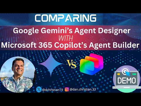 Gemini Agent Designer vs M365 Copilot