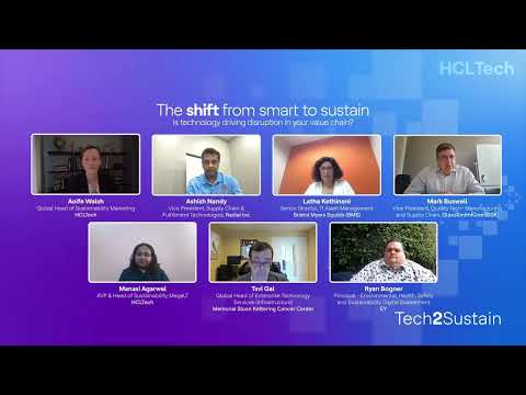 HCLTech#Tech2Sustain session 5, Ep3: Real-life examples of technology-led sustainability initiatives