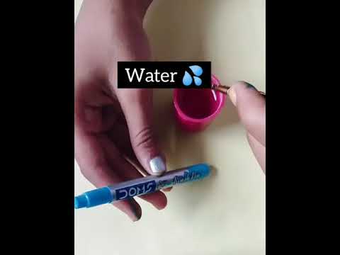 How to use your empty brush pen again 🥰🙂🤓#shorts