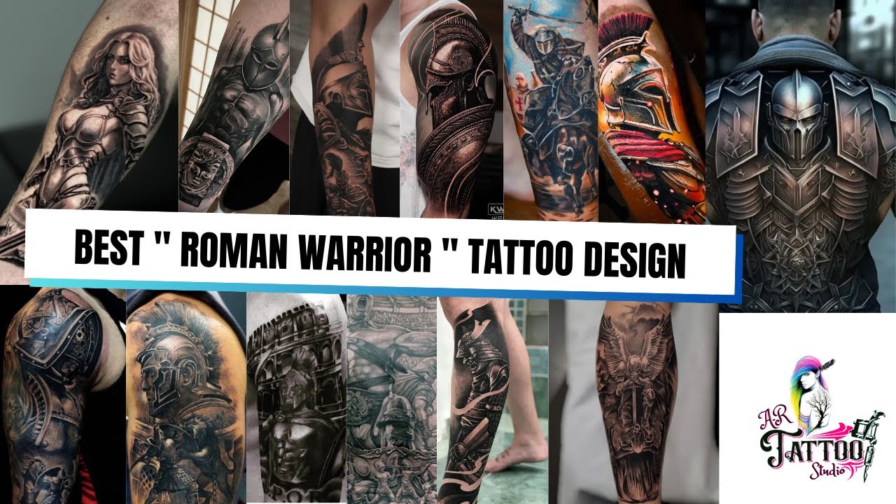 Best Roman Warrior Tattoo Designs. ⚔️