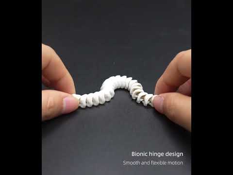 BLT 3D-printed Articulated Snake: Bionic Design & Micron Precision
