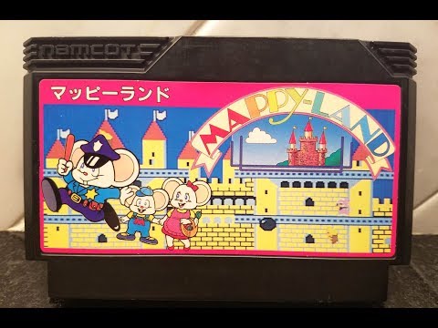 Classic Game Room - MAPPY-LAND review for Famicom