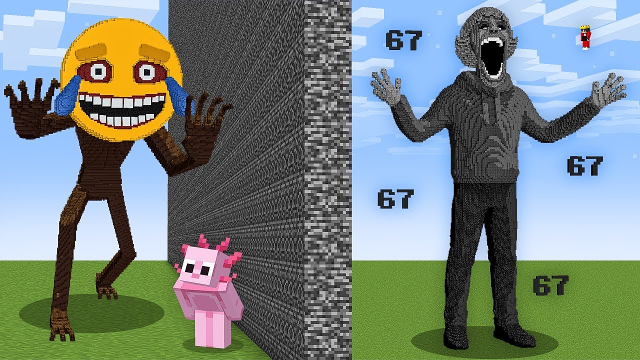 I Cheated In TAXMAN vs 67 KID Minecraft Build Battle!