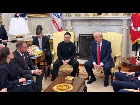 Zelenskyy leaves White House without signing minerals deal after Oval Office blowup