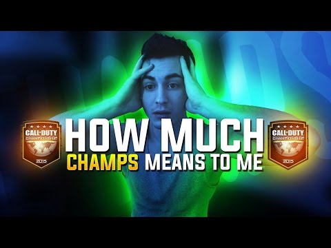 How Much Champs Means to Me!