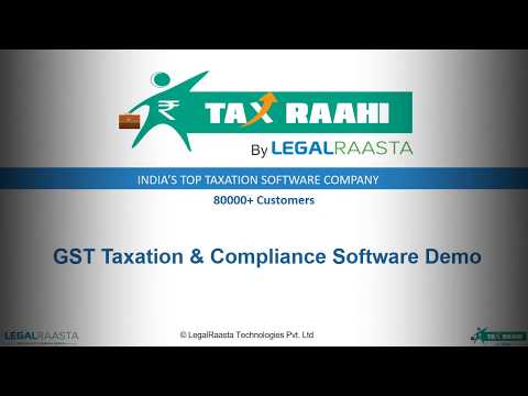 GST Software Demo | Overview of GST Software | GST Filing Software