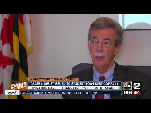 Maryland AG orders Student Loan Debt Relief Company to cease illegal conduct