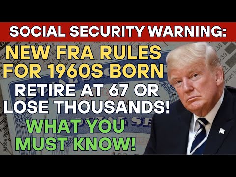 SOCIAL SECURITY WARNING: New FRA Rules for 1960s Born – Retire at 67 or Lose Thousands!
