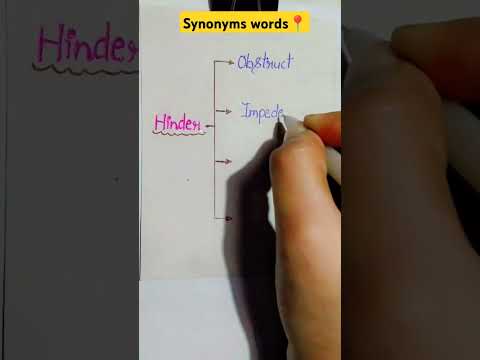 Synonyms Words | Competitive Exams | Hinder |#shortsfeed #shorts #synonyms #englishgrammar #ytshorts