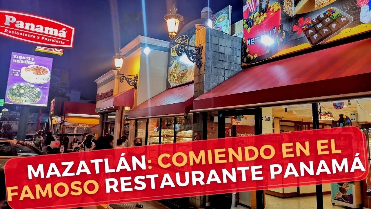 Panama Restaurant Golden Zone Mazatlan - Delicious and enjoyable!