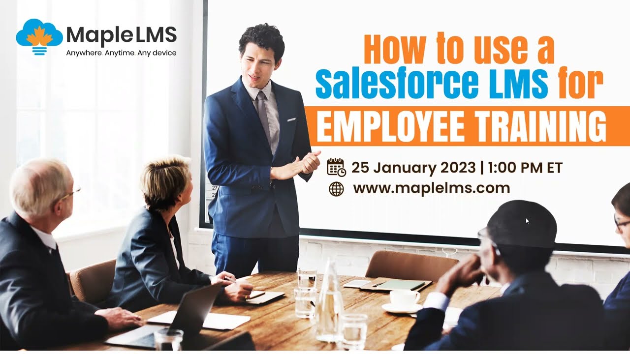 How to use a Salesforce LMS for Employee Training?