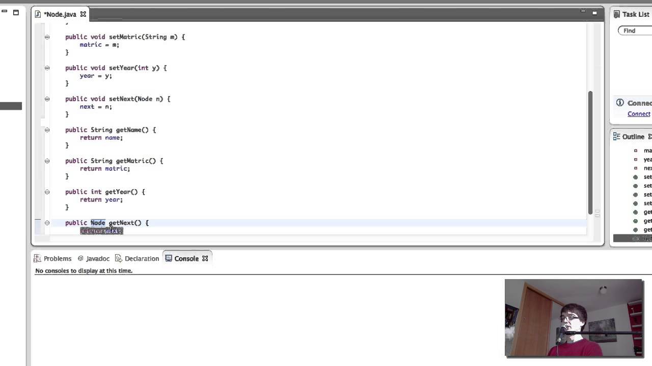 Computer Science for Everyone - 59 - Programming the List Node