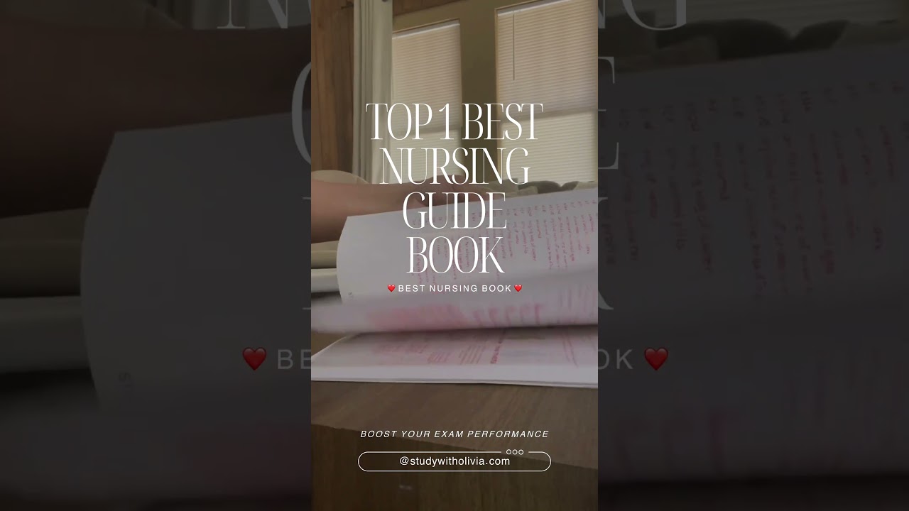 Top 1 Best Nursing Guide Book ✨ | Nursing Notes Bundle 😍📖 | #studywitholivia