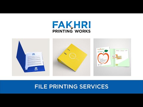Folder Printing Services, Folder Printing in India