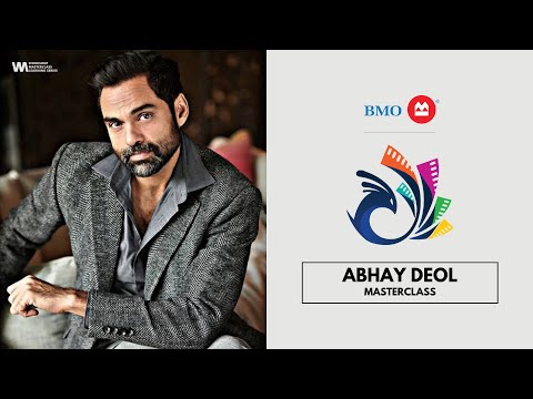 Masterclass With Renowned Actor Abhay Deol | BMO IFFSA Toronto 2021