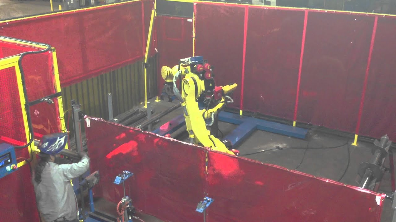 PDSI - Robot Welding Cell Manual Load