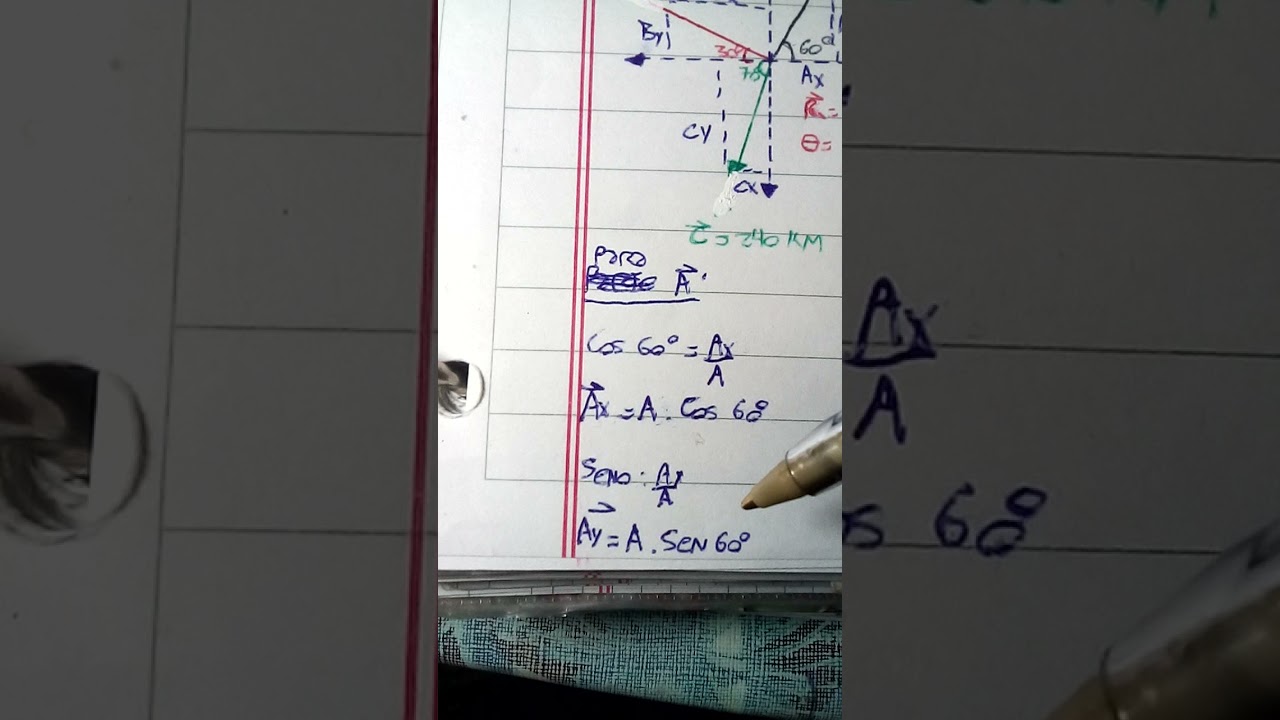 calcular vector método analítico parte 2