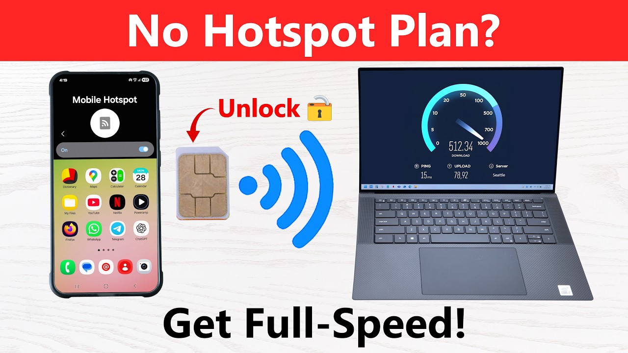 Bypass Hotspot Limits on Android – Full Speed Tethering Trick