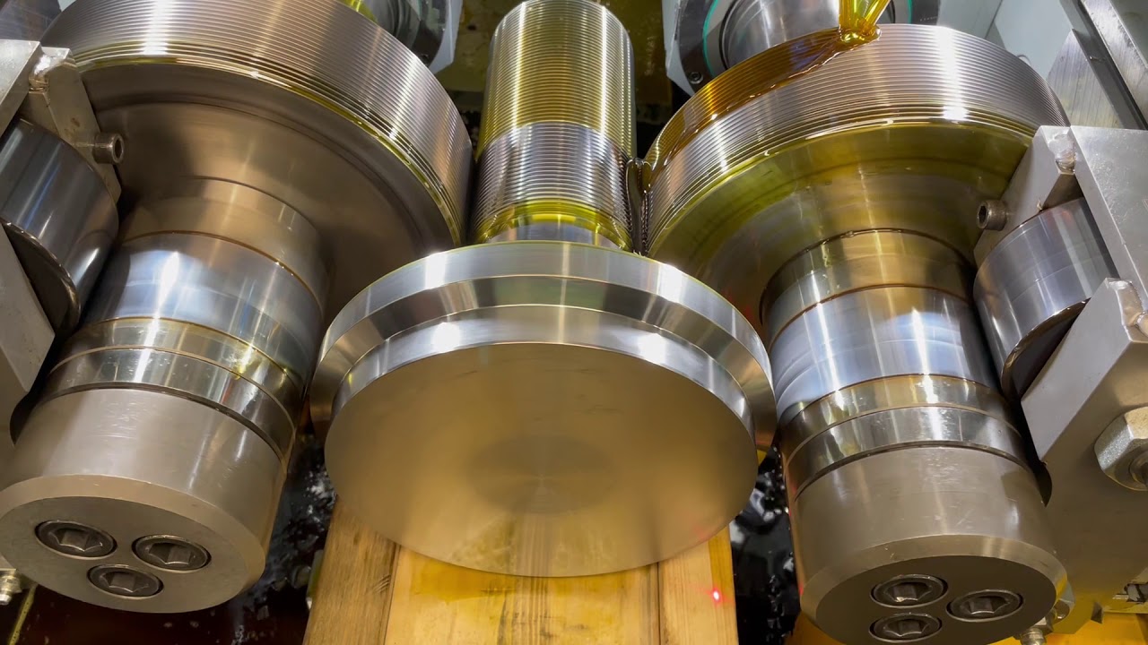 Laser Controlled Thread Rolling Cycle