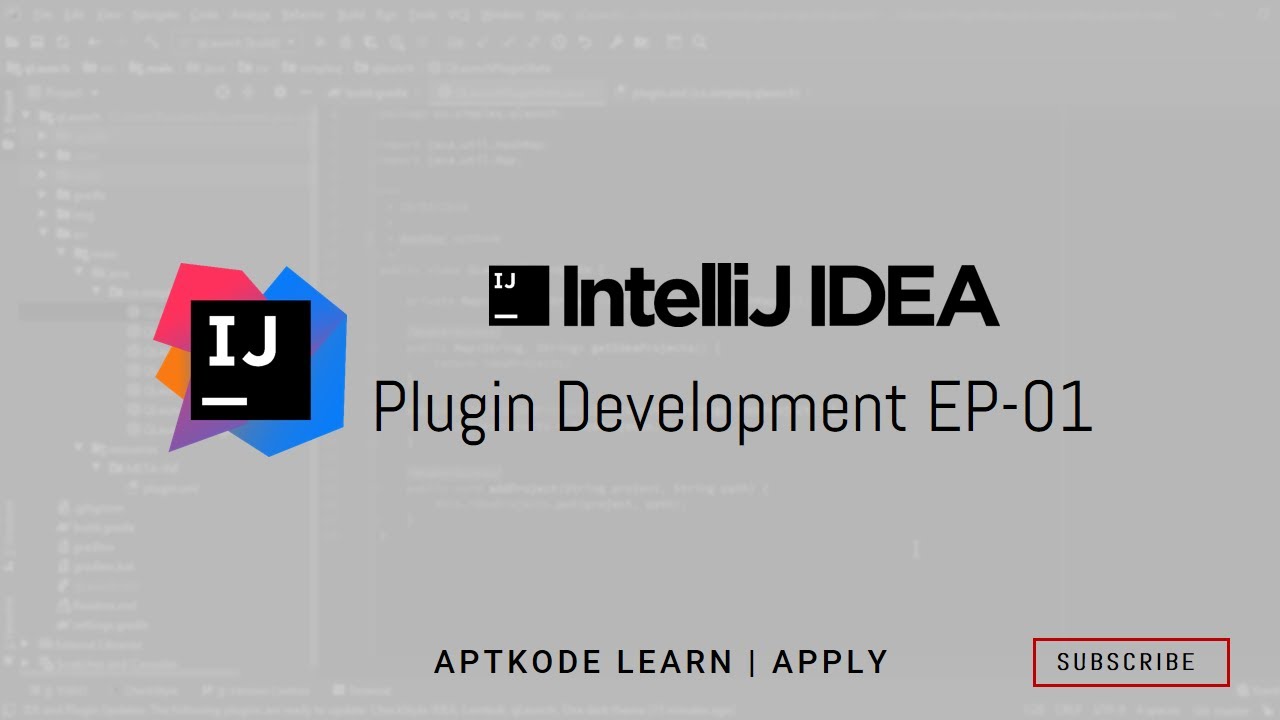 IntelliJ Idea Plugin Development EP01