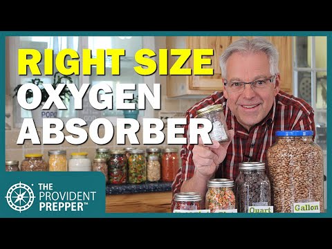 What Size Oxygen Absorber Should You Use in a Glass Jar?