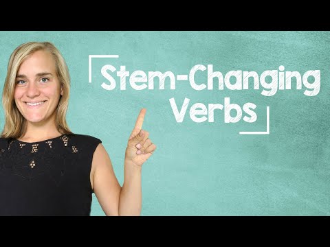 Learn German Stem-Changing Verbs - A1 [with Jenny]