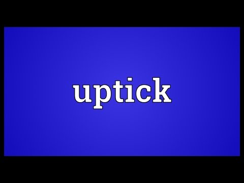 Uptick Meaning